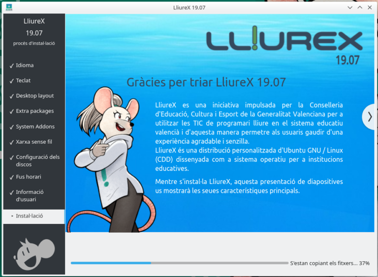 Lliurex 19.07 - Softvalencià